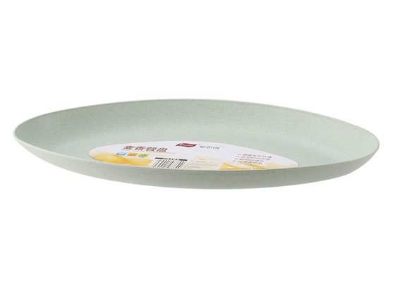 Microwave Oven Friendly Oval Shaped Dishes  , Degradable Modern Dinner Plates