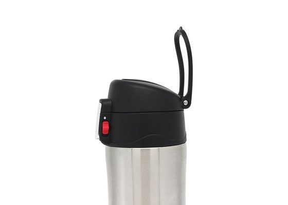 Silver Magic Suction Mug , 12 Oz Stainless Steel Travel Mug With Locked Lid