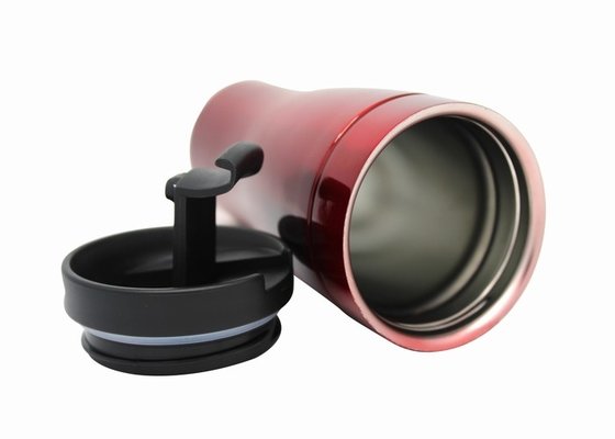 Double Insulated Stainless Steel Coffee Mugs , Thermal Coffee Mug With Lid 