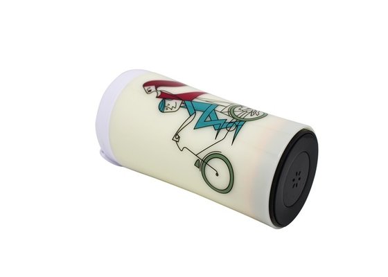 BPA Free Promotional Plastic Travel Mugs Double Wall For Preventing Scald