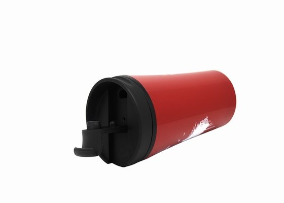 Tall / Slim No Spill Plastic Travel Mugs BPA Free For Cool / Hot Water
