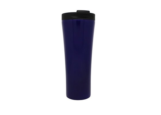 470ml Capacity Double Wall Insulated Coffee Mugs Dark Purle Or Customized Color