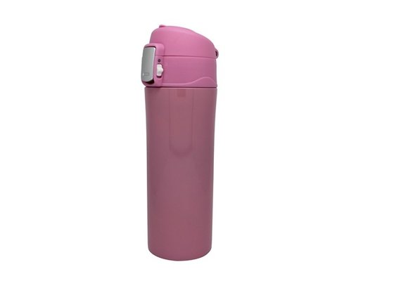 18/8 Stainless Steel Thermal Travel Mug anti - slip with food - grade PP / silicone bottom