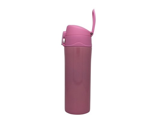 18/8 Stainless Steel Thermal Travel Mug anti - slip with food - grade PP / silicone bottom