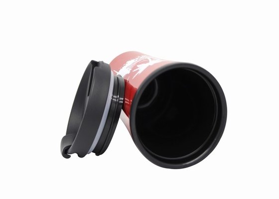 Red Special 350 Ml Magic Suction Mug No Easy Fall Down For Smooth, Flat Surface