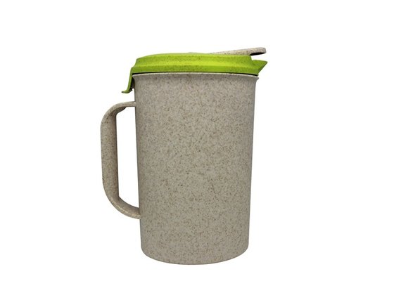 Heat Resistant Eco Friendly Kitchenware Wheat Straw With Filter Jug Set