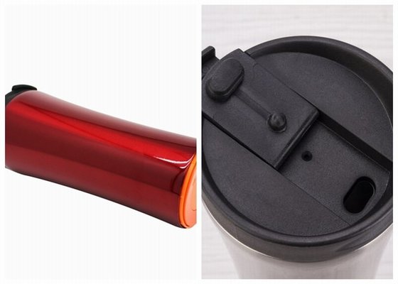 Double Wall SS Portable Coffee Cup 85*80*170mm With Screw Top / Bottom