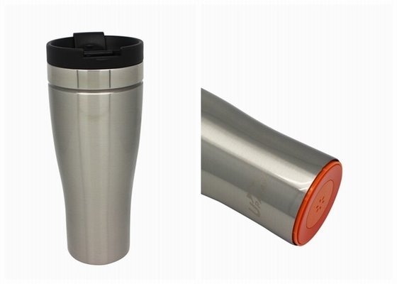 Double Insulated Stainless Steel Coffee Mugs , Thermal Coffee Mug With Lid 