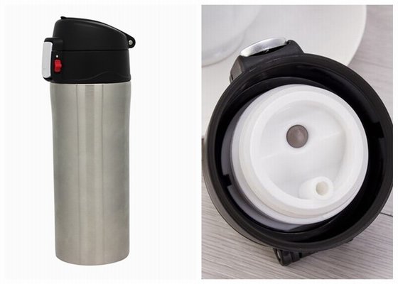 Handy Stainless Steel To Go Coffee Mugs , 12 Oz Thermal Travel Tumbler 