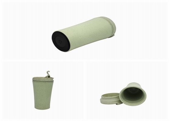 Wheaten Portable Coffee Cup Travel Mug Heat Resistant For Hot Tea Or Coffee