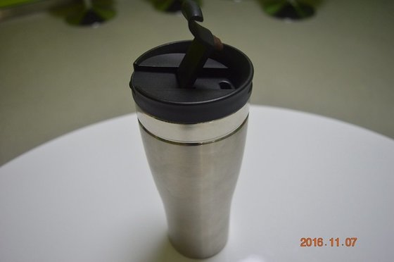 Reusable Thermal Travel Mug Leakproof , Thermal Insulated Coffee Mugs Eco Friendly