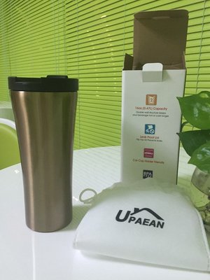 BPA Free Tip Proof Coffee Mug Stainless Steel With Leak Proof Lid