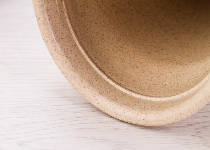 Healthy Mug Portable Wheat Fiber Coffee Cup Leak Proof 85*80*170mm Size