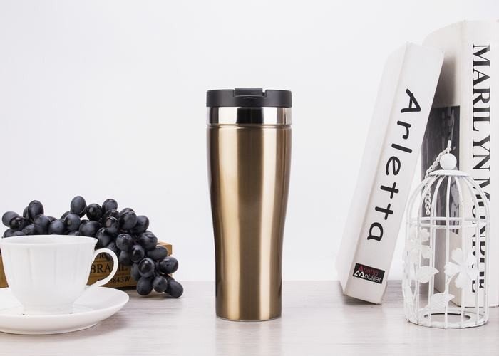 Hot Deals Smart Leak Proof Coffee Mug 16OZ Suction Gift Bottle With Silk Screen LOGO