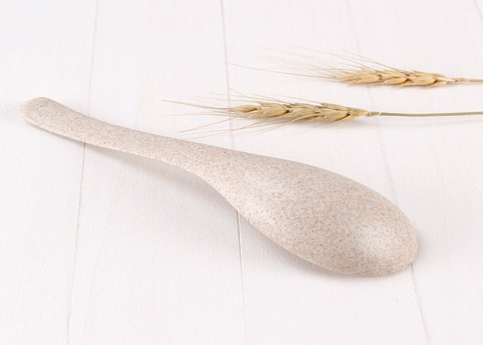 eco-friendly spoon disposable and degradable in landfill safe and health with good smell