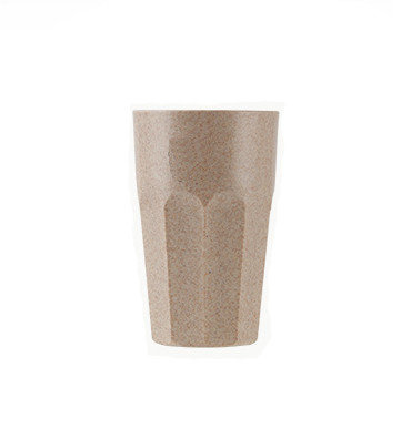 Multi Color Wheat Straw Lightweight Travel Mug Tumblers Biodegradable 12 Oz