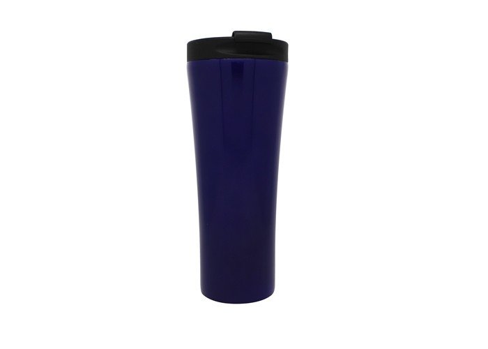 470ml Capacity Double Wall Insulated Coffee Mugs Dark Purle Or Customized Color