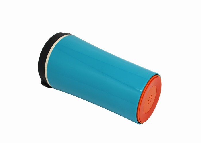 120℃ Heat Resistant Leak Proof Coffee Container , Reusable Coffee Mug With Wheat Straw