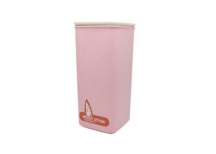 LFGB Certificated  Square Sealed Kitchen Storage Jars , Snacks Food Storage Pots
