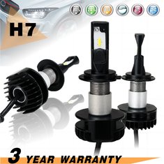 China SUFEMOTEC H7 H1 H4 9005 9006 Hi Lo Beam Car LED Headlight Conversion Kit 80W 8000LM Auto LED Headlamp 12V Fog Lamp supplier