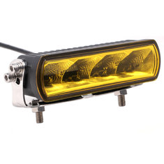 China 6 Inch 20W Slim LED Work Light Bar Amber Fog Drive Lamps For Offroad Trucks Boat ATV 4x4 4WD Marine Trailer Driving Barr supplier