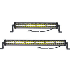 China 22 Inch 120W 32 Inch 180W Offroad Led Light Bar Work Lights For Car 12V 24V Tractor Trucks 4x4 Driving Position Lamp supplier
