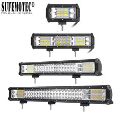 China 5 12 17 20 26 32 Inch Led Bar Light Combo For Off road Trucks Boat SUV ATV 4WD 4x4 Car White Strobe Driving supplier