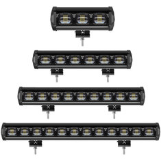 China 6D Lens 90W 120W 150W 180W Single Row LED Bar Light For 12V 24V 4x4 Offroad Trucks ATV Boat Driving Work Flood Beams Bar supplier