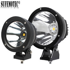 China 4" 25W 7 Inch 50W Round Led Work Light Car Spot Beam For 4x4 Offroad Truck 4WD ATV SUV Motorcycle Driving Lamp 12V 24V supplier