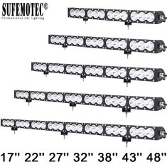China 30W 90W 12W 150W 180W Single Row Led Work Light Bar For Car 4x4 Offroad Truck SUV 4WD Spot Flood Combo Beams Driving supplier