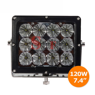 High Power7.4 INCH 120W CREE LED DRIVING LIGHT 4X4 FOG LIGHT OFFROAD MACHINERY 4WD ATV SUV supplier