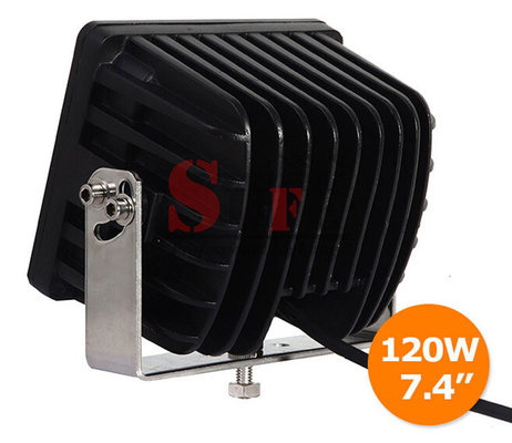 High Power7.4 INCH 120W CREE LED DRIVING LIGHT 4X4 FOG LIGHT OFFROAD MACHINERY 4WD ATV SUV supplier