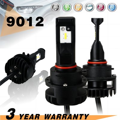 Lighting LED Headlight Bulbs Clear Arc-Beam KitWhite  Luxeon  LED Conversion for Replace Halogen Bulb Headlights 9012 supplier