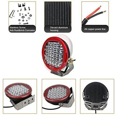 9 Inch 111w Drving lamps  Round  LED Work Light For ATV UTE SUV Off-road Boat Jeep Wrangler Spot Driving Fog Light supplier