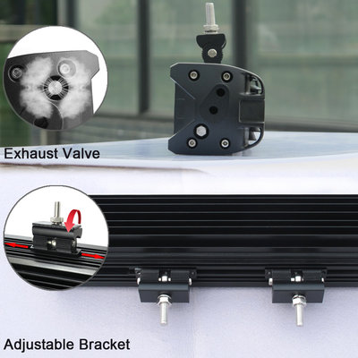 27 Inch 120W 6D projector Single Row Led Bar Work Light Offroad For 12V 24V Atv Trailer Jeep 4x4 Off road SUV Truck supplier