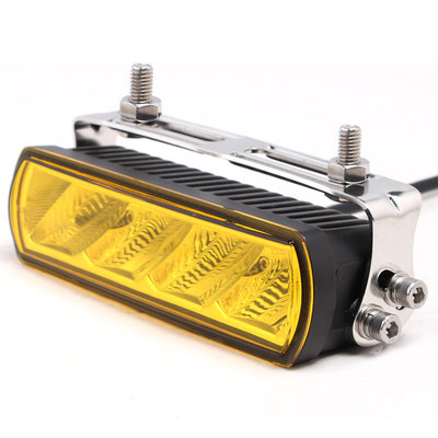 6 Inch 20W Slim LED Work Light Bar Amber Fog Drive Lamps For Offroad Trucks Boat ATV 4x4 4WD Marine Trailer Driving Barr supplier