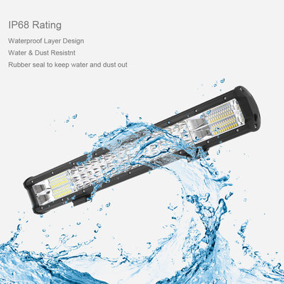 17 20 26 32 Inch Led Bar Light Combo For Off road Trucks Boat SUV ATV 4WD 4x4 Car White Amber Flash Strobe Driving supplier