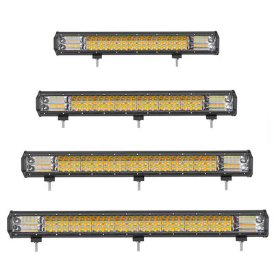 17 20 26 32 Inch Led Bar Light Combo For Off road Trucks Boat SUV ATV 4WD 4x4 Car White Amber Flash Strobe Driving supplier