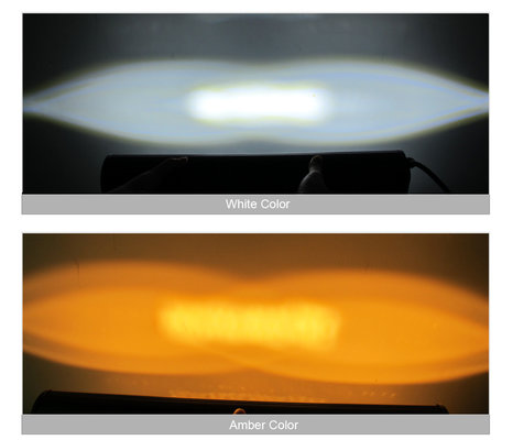 5D Projector Led Bar Light For 4x4 Off road Trucks Boat SUV ATV UTV Strobe Driving Work Bar Lights White & Amber supplier