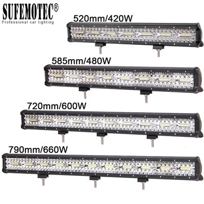 60W 120W 180W 600W 4x4 Offroad Led Light Bar For Cars Combo Beam Off road SUV ATV Tractor Boat Trucks 12V 24V Work Light supplier