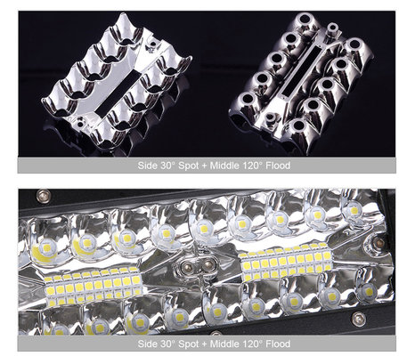 60W 120W 180W 600W 4x4 Offroad Led Light Bar For Cars Combo Beam Off road SUV ATV Tractor Boat Trucks 12V 24V Work Light supplier