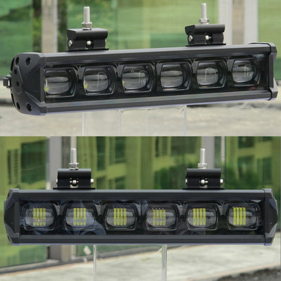 6D Lens 90W 120W 150W 180W Single Row LED Bar Light For 12V 24V 4x4 Offroad Trucks ATV Boat Driving Work Flood Beams Bar supplier