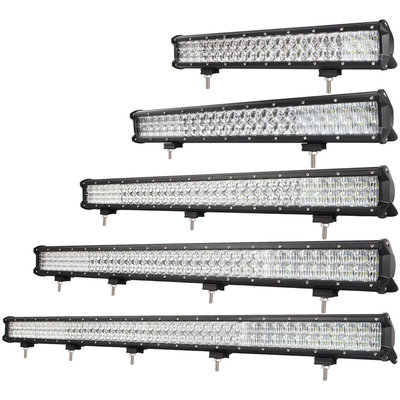5D Lens 210W 240W 300W 390W 480W LED Work Light Bar For 4x4 Offroad Trucks 4WD Boat SUV ATV Uaz Combo Beams Boat Driving supplier