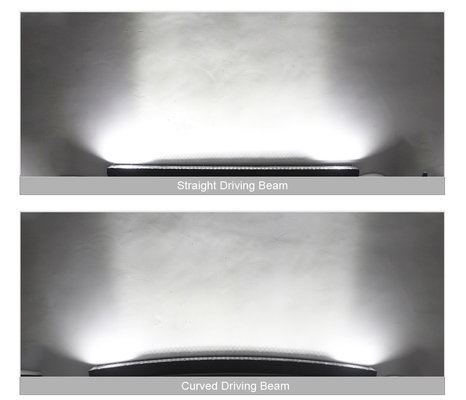 22" 34" 42" 50" Inch 3 Row Led Bar Straight Curved Led Work Light Bar For ATV 4WD SUV Truck 4x4 Offroad Combo Drive Lamp supplier