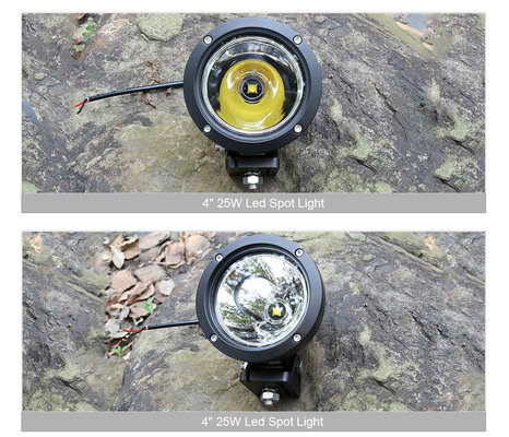 4" 25W 7 Inch 50W Round Led Work Light Car Spot Beam For 4x4 Offroad Truck 4WD ATV SUV Motorcycle Driving Lamp 12V 24V supplier