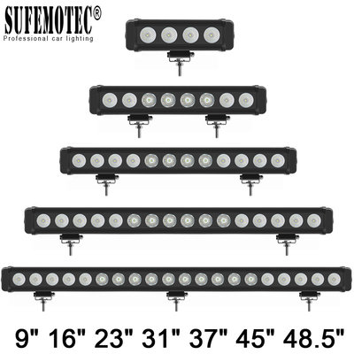 10W/Pcs Led Light Bar Car External Light 12V Led Bar Offroad 4x4 SUV ATV Truck Tractor Spotlight Led Work Driving Lights supplier
