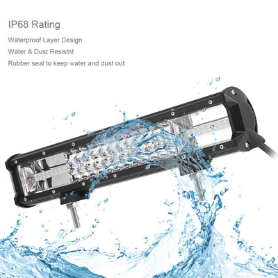 12" 16" 19" 23" Straight 3 Row Led Bar For Car 4WD 4x4 Offroad SUV Boat ATV Trucks Combo Beam 12V Led Work Driving Light supplier