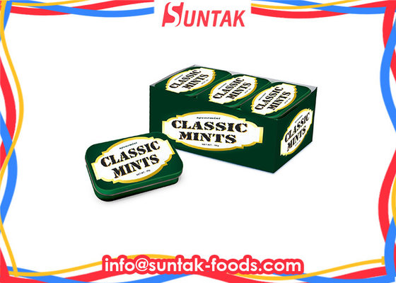 Classic Fresh Breath Mints Dextrose Candy , Hot Chewable Ginger Tablets