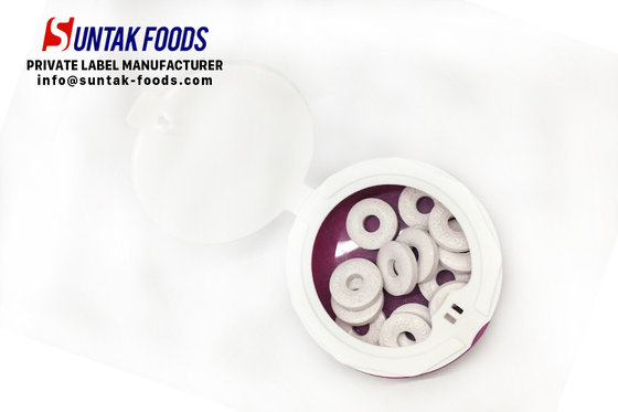 Promotional Sugarless Healthy Colorful Mint Candies Compressed Tablet Sweets