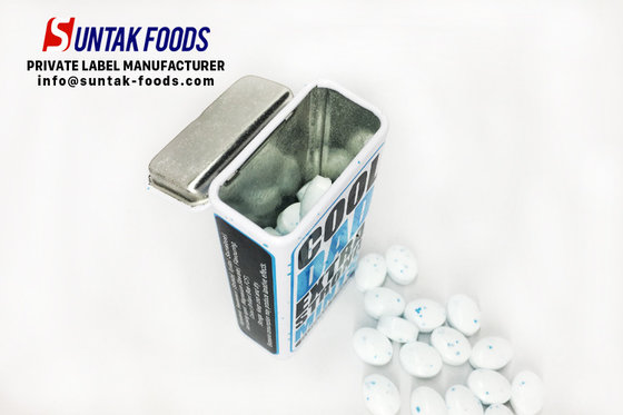 High Class Blueberry Flavor Hard Candy With Low Sugar Confectionery With Xylitol